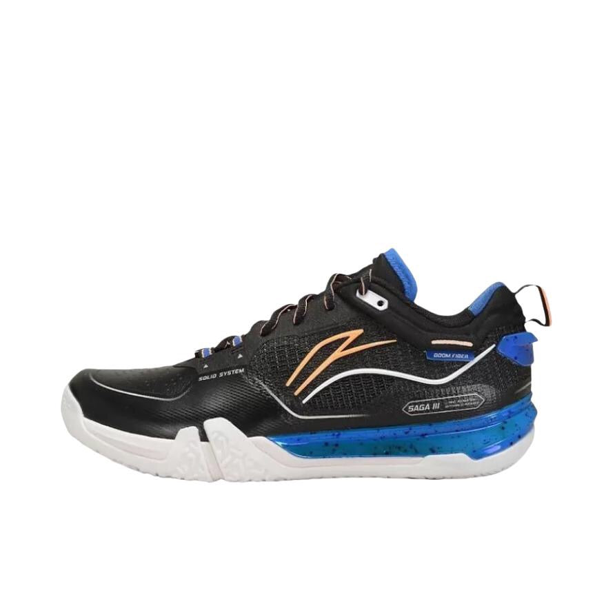 （Men）Li-Ning Saga Ⅲ Pro Badminton Shoes - Black/Blue – Anto Sports