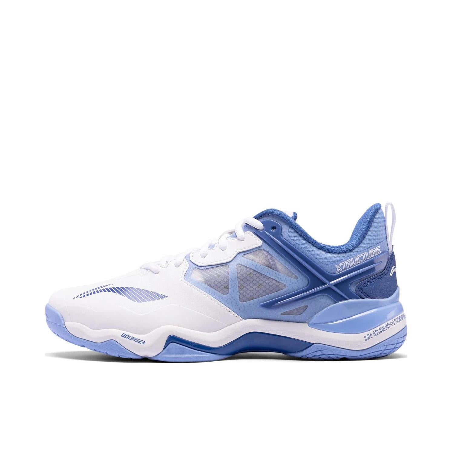 Li-Ning Sonic Boom 1.0 Badminton Shoes - White/Light Blue – Anto Sports