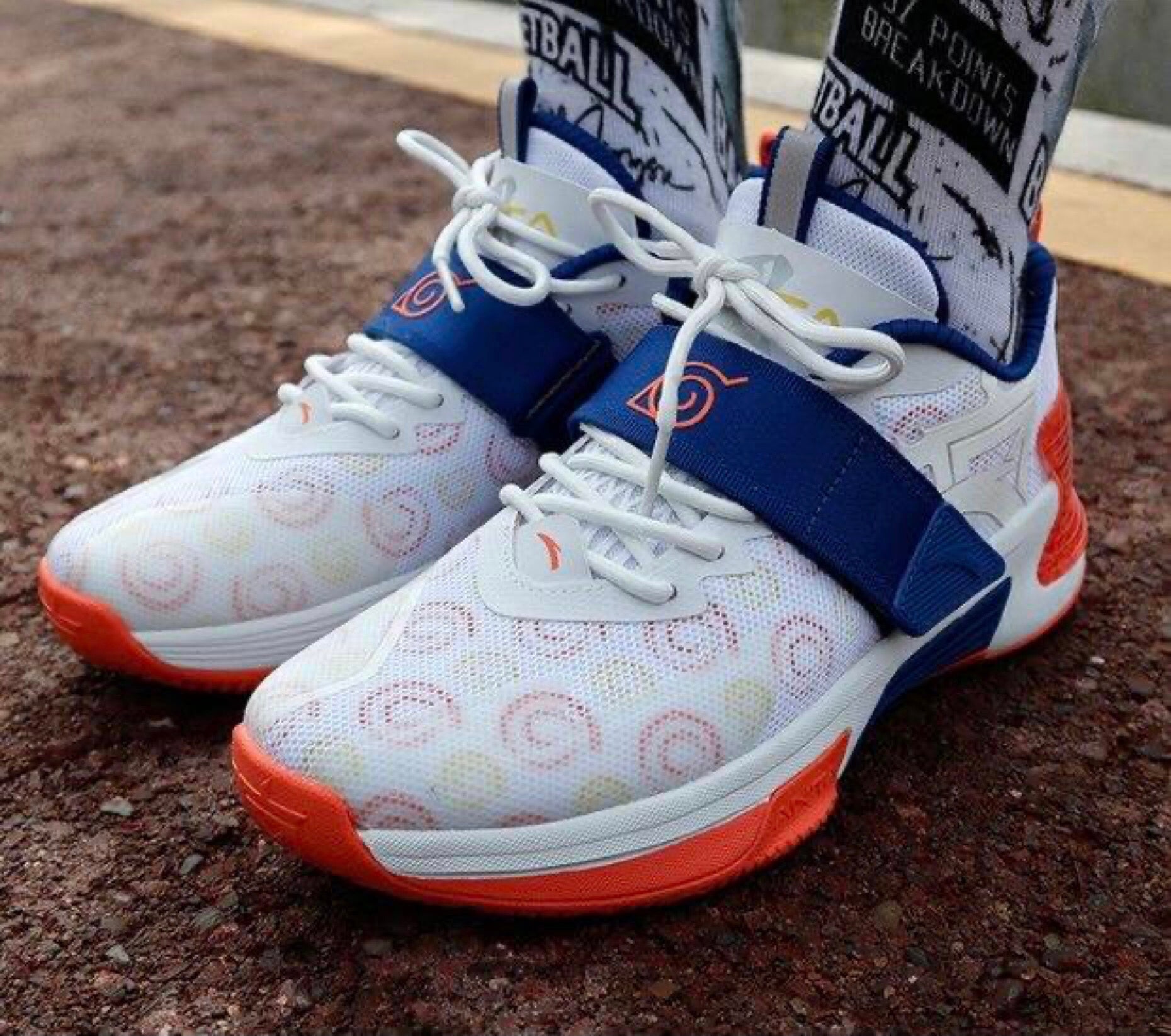 NARUTO x Anta Men's Shock The Game 5 Sweep 3 Uzumaki Naruto – Anto Sports